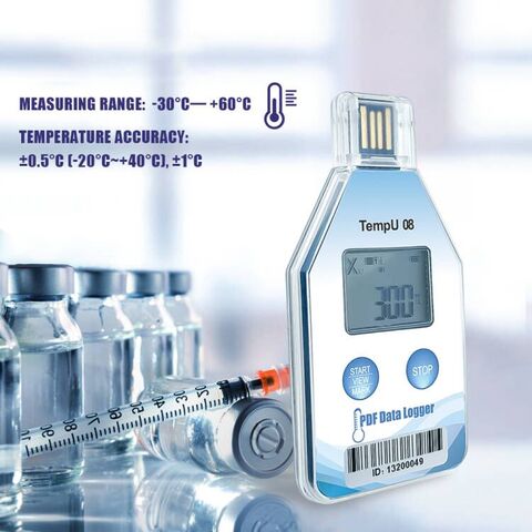 Buy Wholesale China Single Use Temperature Data Loggers For Haccp Cold ...
