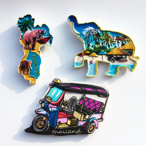 Buy Wholesale China Wholesale Thai Printing Resin Travel Souvenir ...