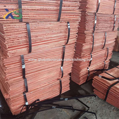 Buy Wholesale China High Quality Grade A Electrolytic Copper Cathode 99 ...
