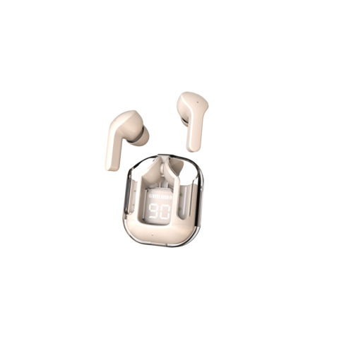 Buy Wholesale China Transparent True Wireless Earbuds With Led Digital ...