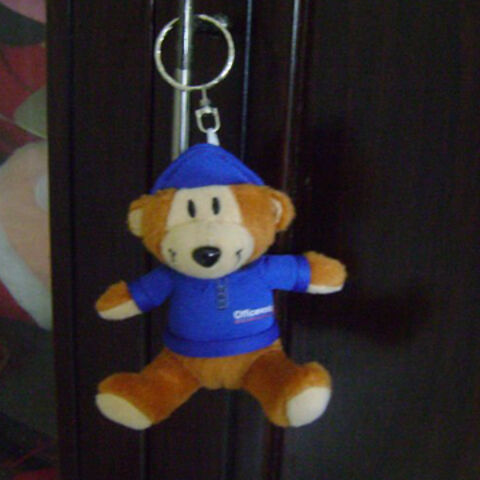 Buy Wholesale China Cartoon Plush Stuffed Keychain With Washable ...