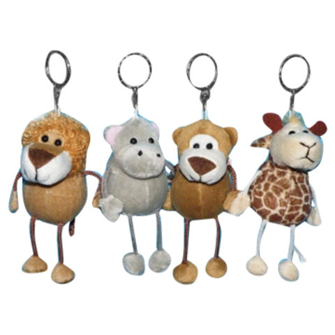 Buy Wholesale China Creative Plush Cartoon Keychain, Available In Anti ...