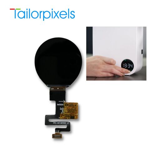 Buy Wholesale China 1.45-inch Ips Tft, Round Lcd, Qspi, 412×412, High ...