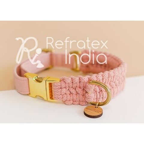 Buy Wholesale India Macrame Dog Collar & Leashes & Macrame Dog Collar ...