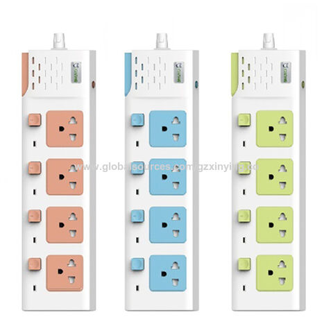 Buy Wholesale China 4 Ways Ports Multifunctional Power Socket & Power ...