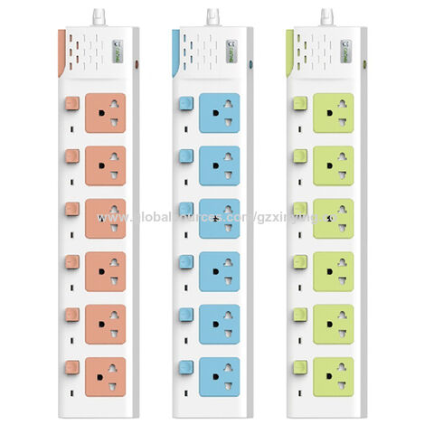 Buy Wholesale China 5 Ways Ports Multifunctional Power Socket & Power ...