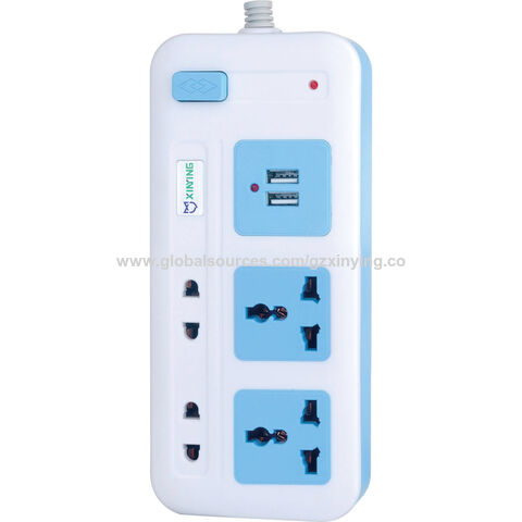 Buy Wholesale China Universal Power Socket With 2 Smart Usb Ports ...
