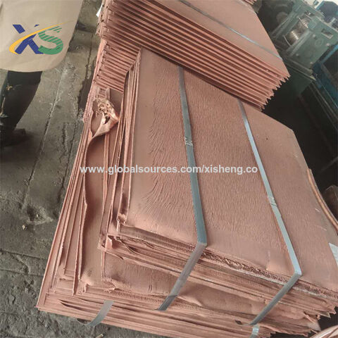 Buy Wholesale China High Quality 99.999% Copper Cathode Pure Copper ...