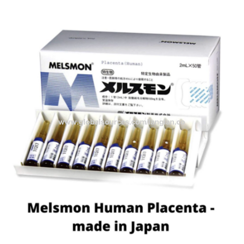 Buy Wholesale China Melsmon Human Placenta Japan Good Effect Cellular ...