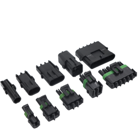 Buy Wholesale China 2.5 Series Car Waterproof Connector Male Female ...