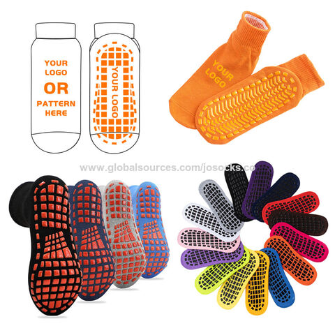 Buy Wholesale China High Quality Customized Logo Trampoline Socks Anti ...