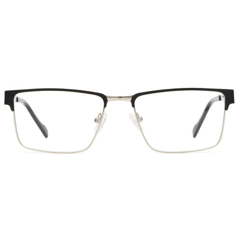 Buy Wholesale China Ready Goods Rectangle China Men's Metal Optical ...