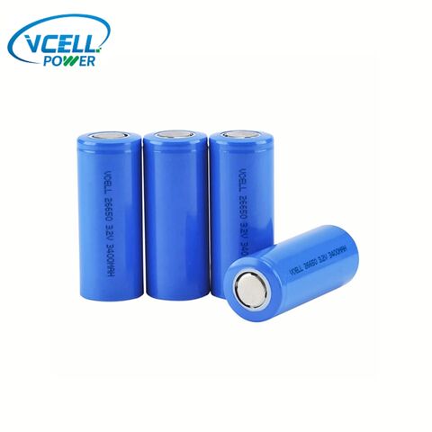 Buy Wholesale China 3.2 Volt Lithium Ion Rechargeable Battery 26650 ...