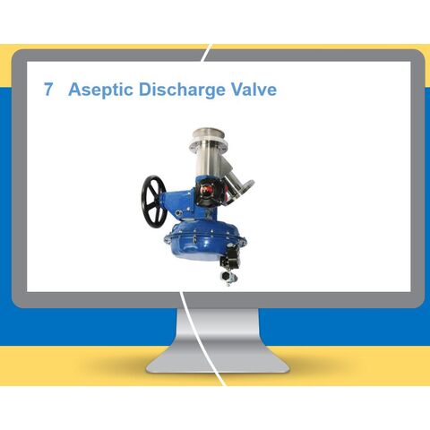 Buy Wholesale China Aseptic Discharge Valve & Aseptic Discharge Valve ...