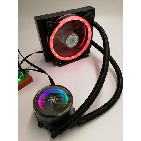 Buy Wholesale China 120mm Cpu Water Cooler With Pwm Rgb Fans & Cpu ...