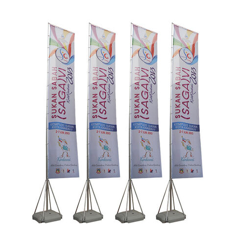Acara Kustom Spanduk Bendera Iklan Promosi Bulu Pantai Terbang Luar ...