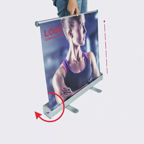 Buy Wholesale China Portable Pop Up Display Banners Stand Roller Banner ...