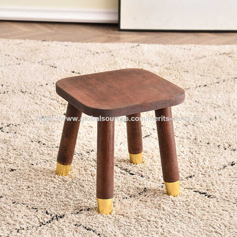 Buy Wholesale China 9.5 Inch Solid Wooden Foot Stool For Kids, Small ...
