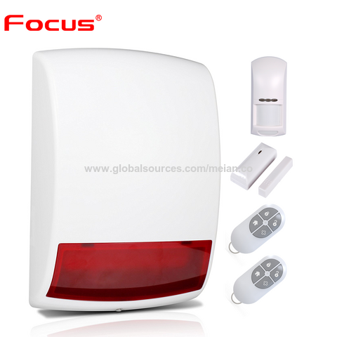 Buy Wholesale China Wireless Outdoor Siren With Built-in Strobe Light ...