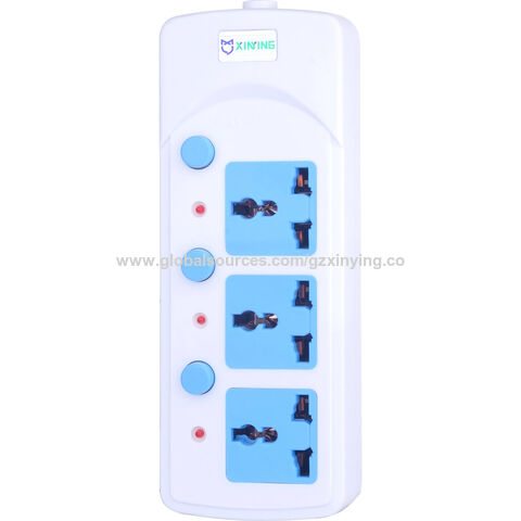 Buy Wholesale China Colorful 3 Way Power Extension Board With ...
