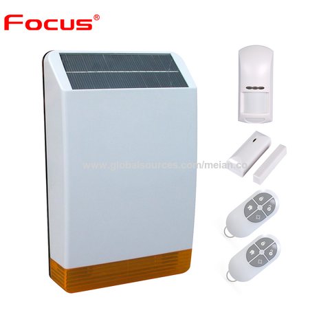 Buy Wholesale China Wireless Outdoor Solar Power Siren With Built-in ...