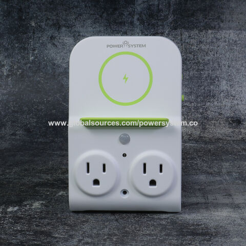 Buy Wholesale China Magnetic Wireless Charger Outlet Extender With ...
