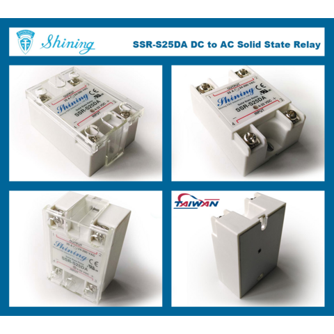 Buy Wholesale Taiwan Ssr-s25da Dc To Ac 25a Low Voltage Single Phase ...