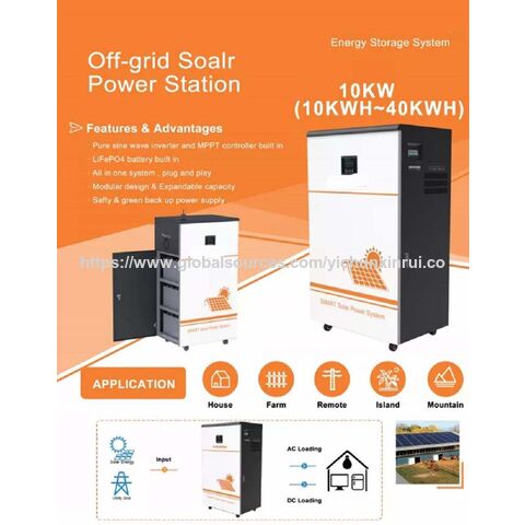 Buy Wholesale China Complete 20kwh Solar Generator 10kw With Panels All ...
