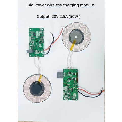 Buy Wholesale China 50w Big Power Wireless Charging Module & Wireless ...
