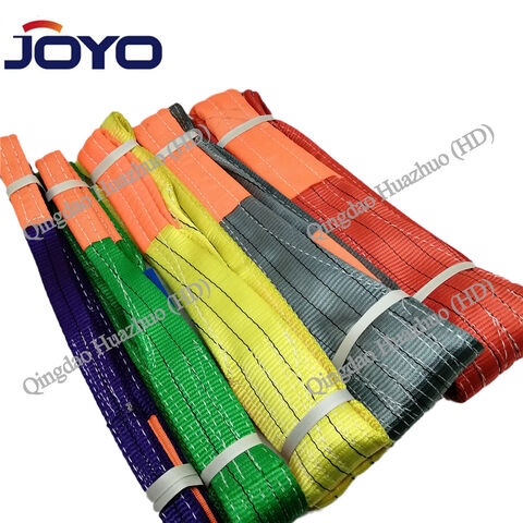 Buy Wholesale China Webbing Sling/lifting Sling, Made Of 100% High Tenacity Polyester For Cargo ...