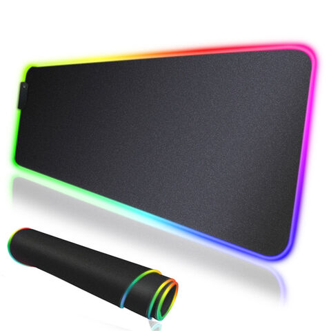Buy Wholesale China Soft Rolling Led Colorful Light Gaming Mouse Pads ...