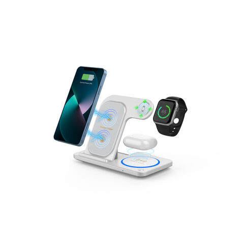 Buy Wholesale China Universal 15w 3 In 1 Foldable Wireless Charger ...