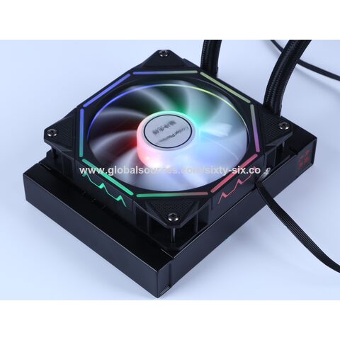 Whole Sale 120mm Rgb Cpu Water Cooler With Pwms Function - Expore China ...