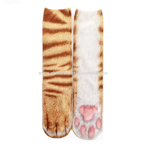 Wholesale Women's 3d Print Sock Animal Feet Sock Factory Price Cheap ...