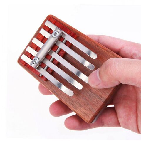 Buy Wholesale China Mini Thumb Piano 5 Tone Mini Kalimba Custom Wooden ...