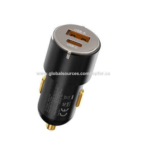 Buy Wholesale China 60w High Power Car Charger, Pd+usb Charging, 30w ...