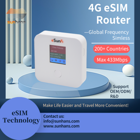 Buy Wholesale China 4g Router Sunhans Esunfi Portable Wifi Routers With ...