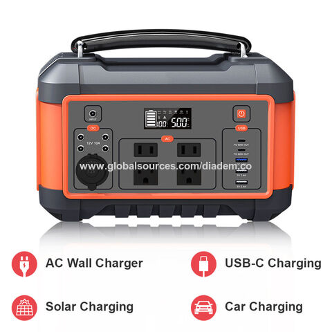 Buy Wholesale China Lithium Battery Home Solar Power Generator 600w ...