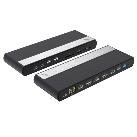 High Quality 17 In 1 Triple 4k Usb Type-c And Usb Type-a Docking ...