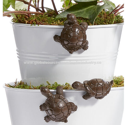 Buy Wholesale China Bsci Factory Polyresin Turtle Hugger Outdoor ...