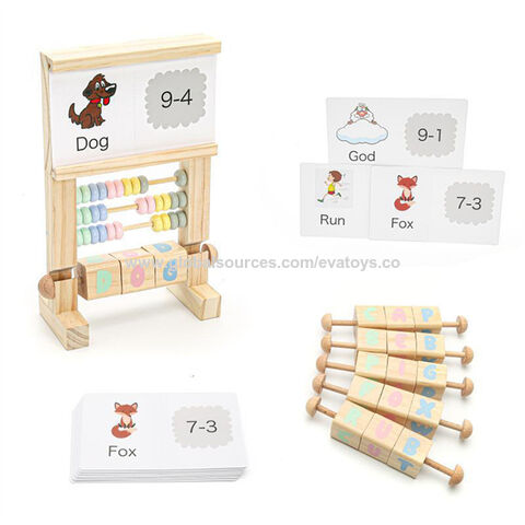 Buy Wholesale China Customize Kids Wooden Abacus Counting With Cards ...