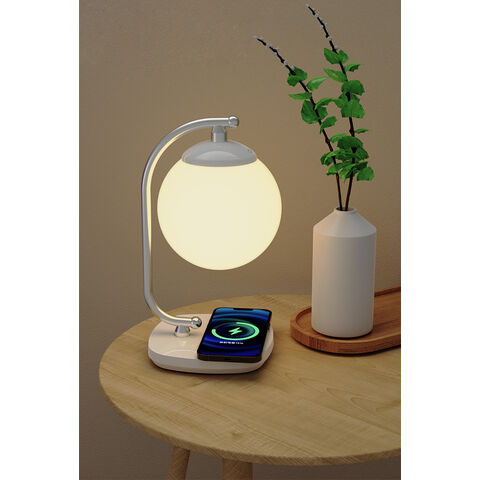 Buy Wholesale China 10w Spherical Color-changing Wireless Charger Desk ...