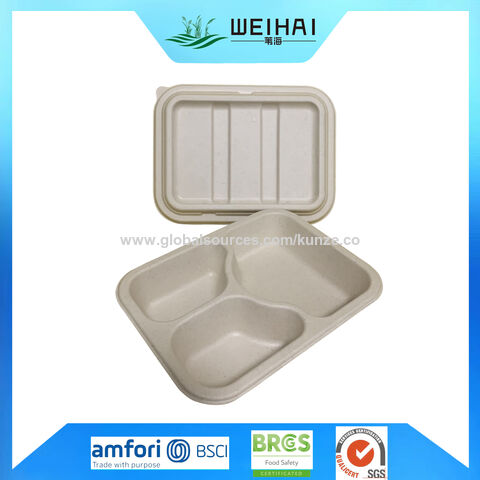 Buy Wholesale China Biodegradable Food Containers Disposable Meal Boxes ...