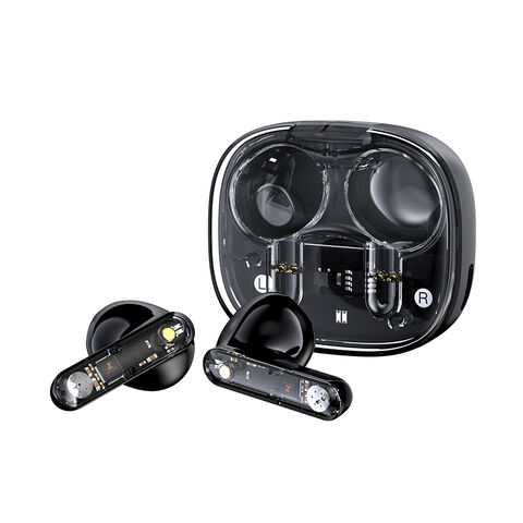 Buy Wholesale China Transparent Tws Bluetooth5.3 Headphones True ...