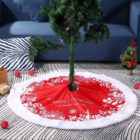 Buy Wholesale China Christmas Tree Skirts Non-woven Xmas Tree Ornaments ...