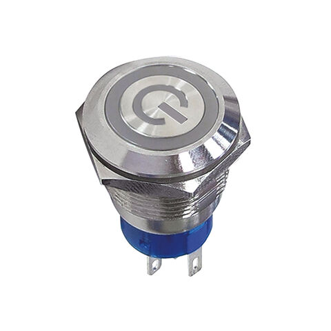 Buy Wholesale Taiwan 3p Illuminated Metal Pushbutton Switch W/led 250v ...