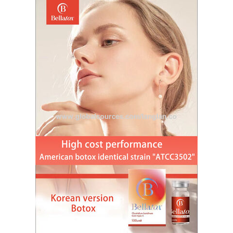 Buy Wholesale China Korea Btox Bellatox 100u Neuronex100 Btox Botuliu ...