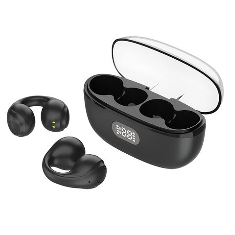 Comfortable Sports Clip Tws Earbuds With Digital Led Power Display Oem ...