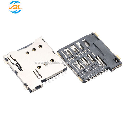 Buy China Wholesale Self-ejection Micro Sim Push Push 7pin H1.35 Cassette With Cd Detection Jbl ...