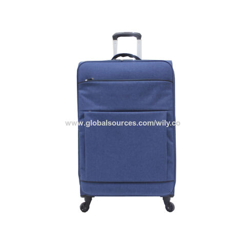 Buy Wholesale China Soft Luggage Case/trolley Case Made Of Two-tone ...